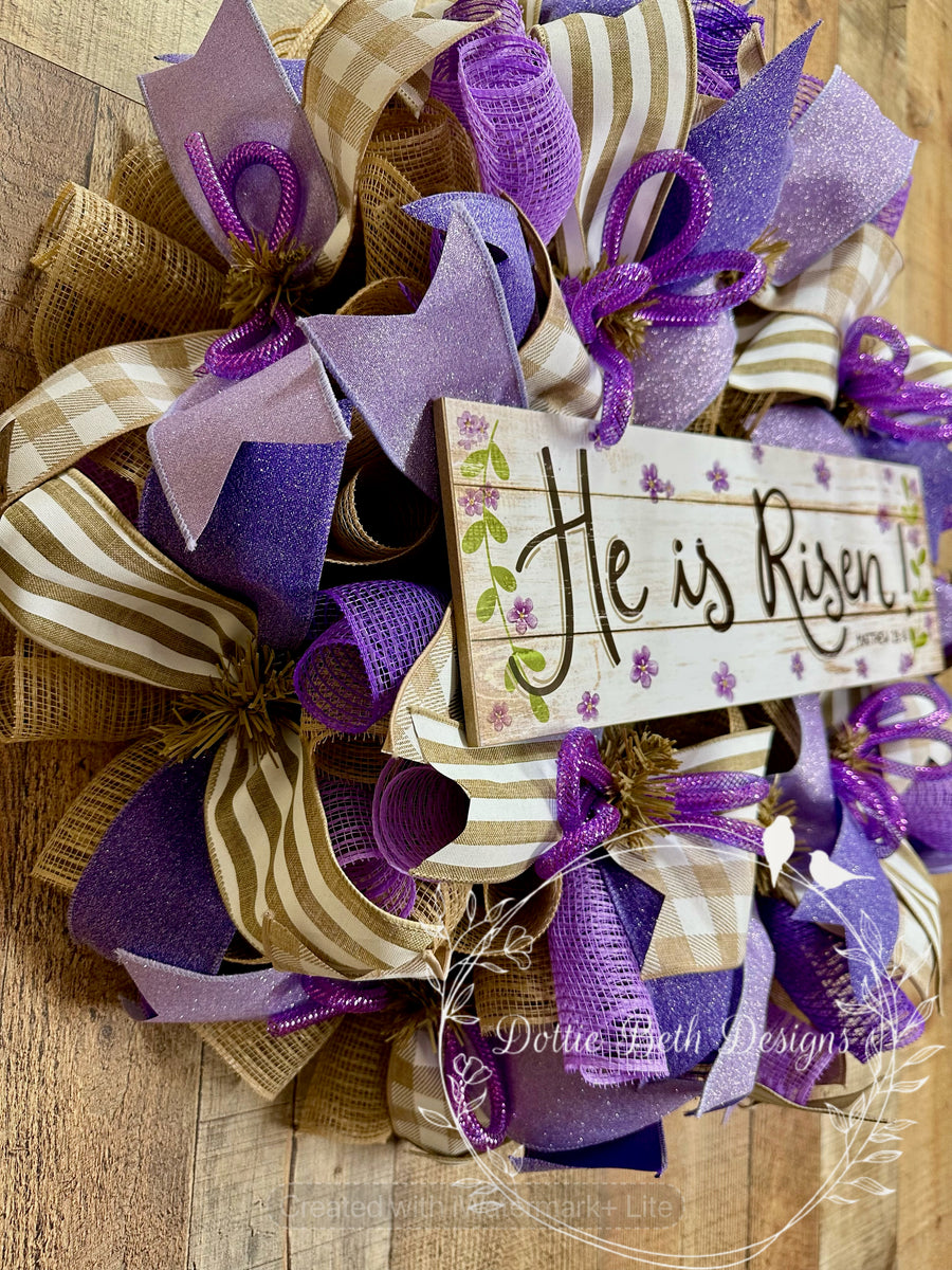 He Is Risen – Dottie Beth Designs