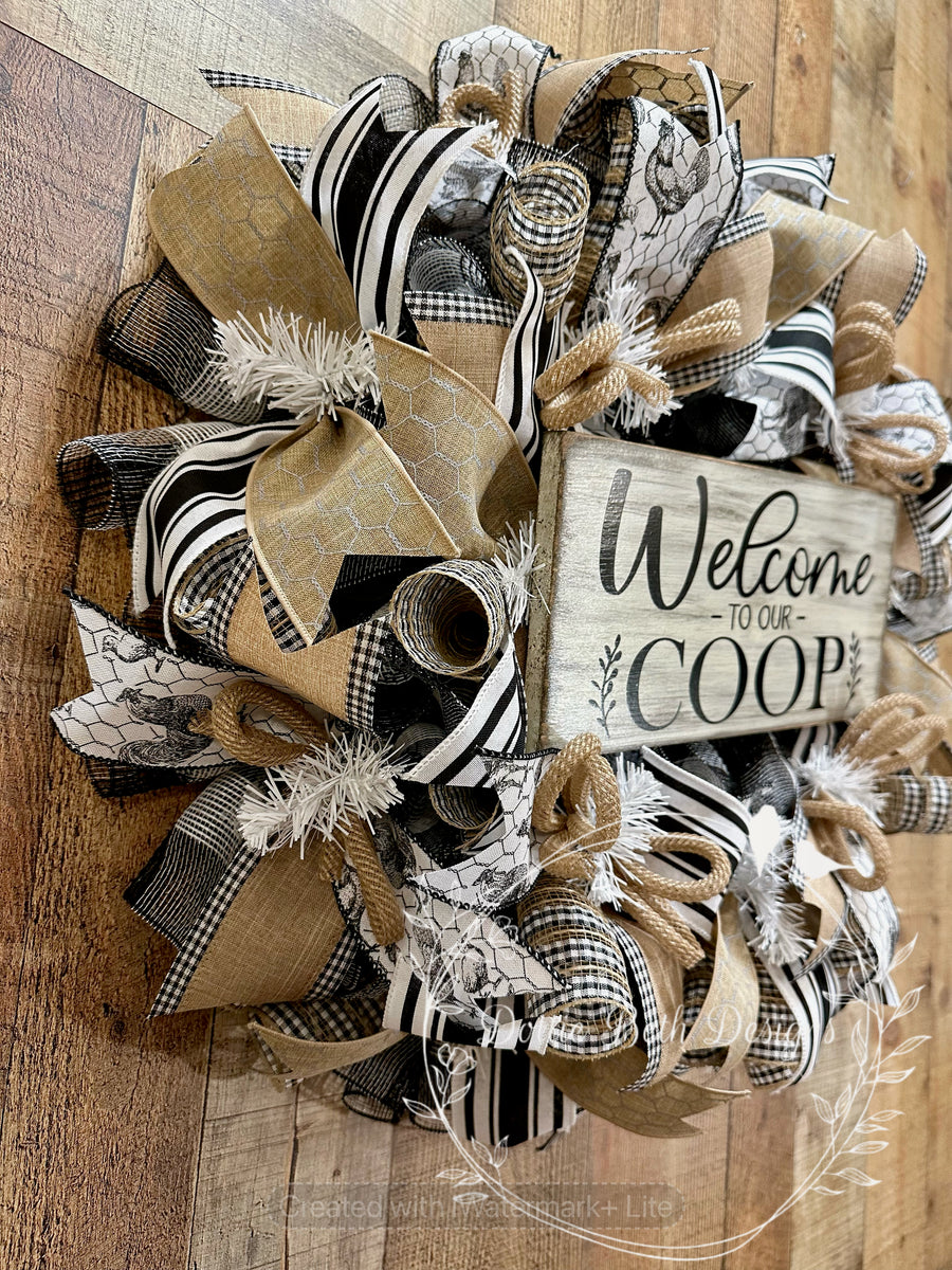 Welcome To Our Coop – Dottie Beth Designs