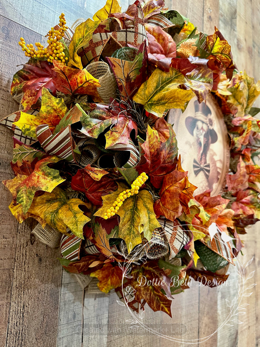 Vintage Mr. Turkey – Dottie Beth Designs