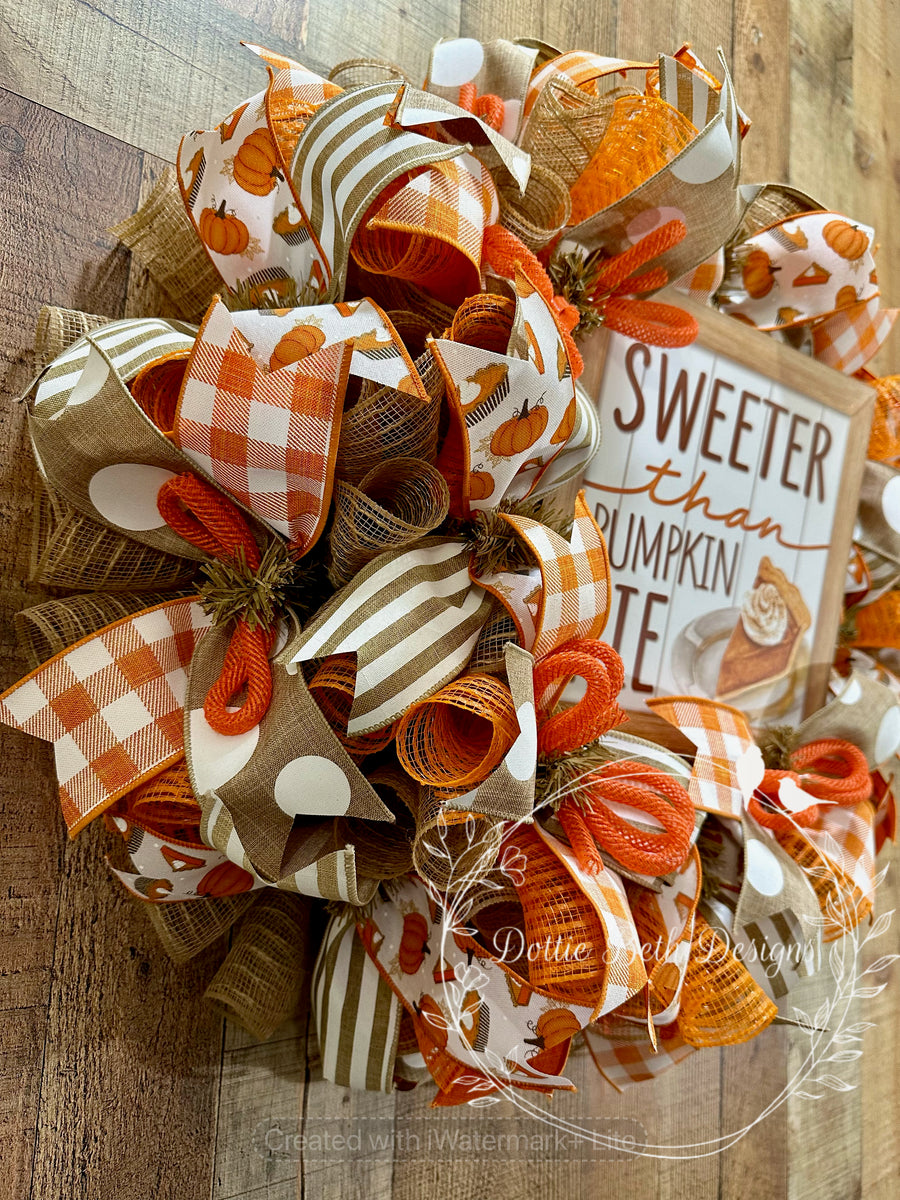 Sweeter Than Pumpkin Pie – Dottie Beth Designs